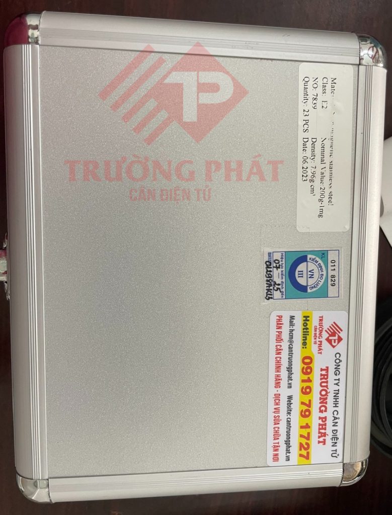 Bộ quả cân E2 từ 1mg tới 500g - CÂN ĐIỆN TỬ TRƯỜNG PHÁT